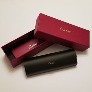 Cartier | Accessories | Cartier Eyeglass Case With Box | Poshmark
